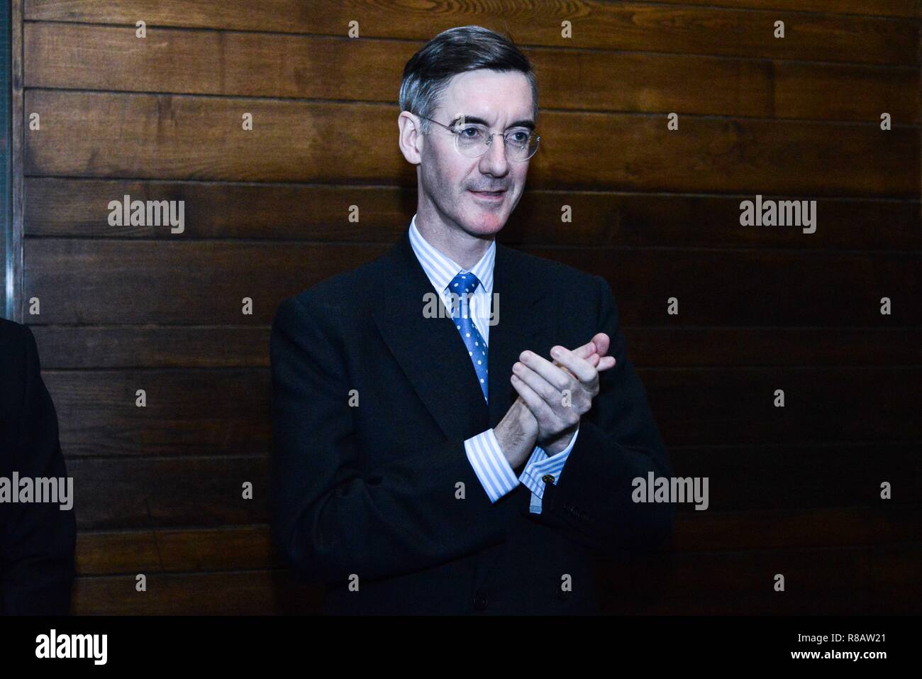 London, UK. 14th December 2018: London 14th December 2018: Jacob Rees ...