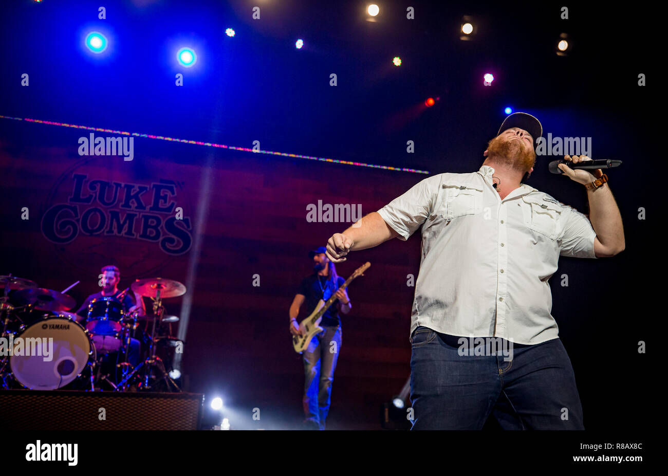 Las Vegas, NV, USA. 14th Dec, 2018. Luke Combs performs at The Chelsea ...