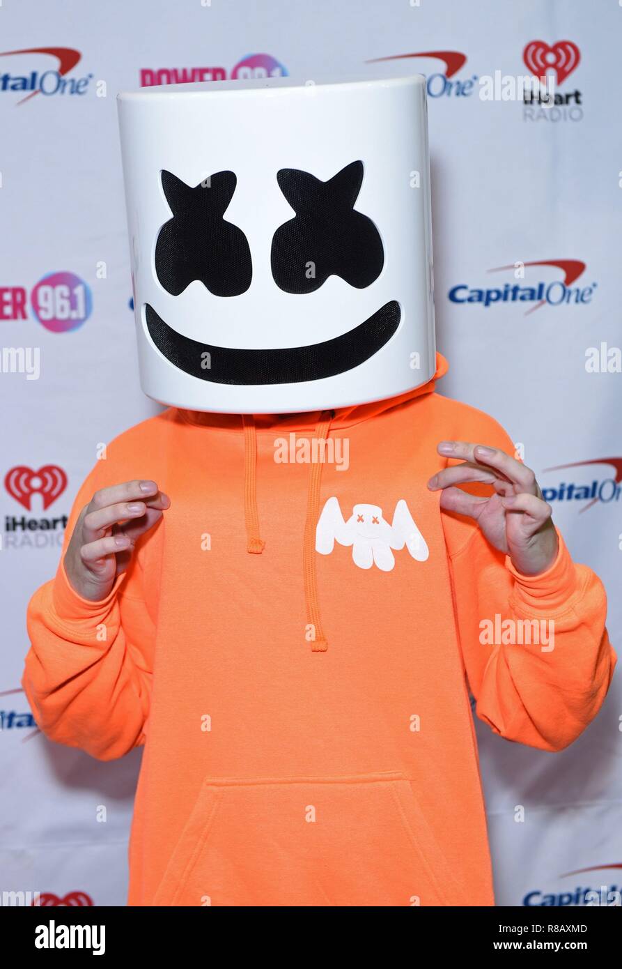 Atlanta, GA, USA. 14th Dec, 2018. Marshmello, Christopher Comstock in ...