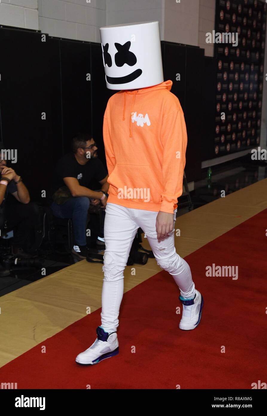 Atlanta, GA, USA. 14th Dec, 2018. Marshmello, Christopher Comstock in ...