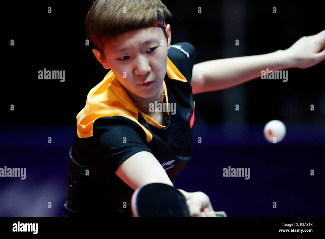 Incheon, South Korea. 14th Dec, 2018. Wang Manyu (CHN) Table Tennis ...