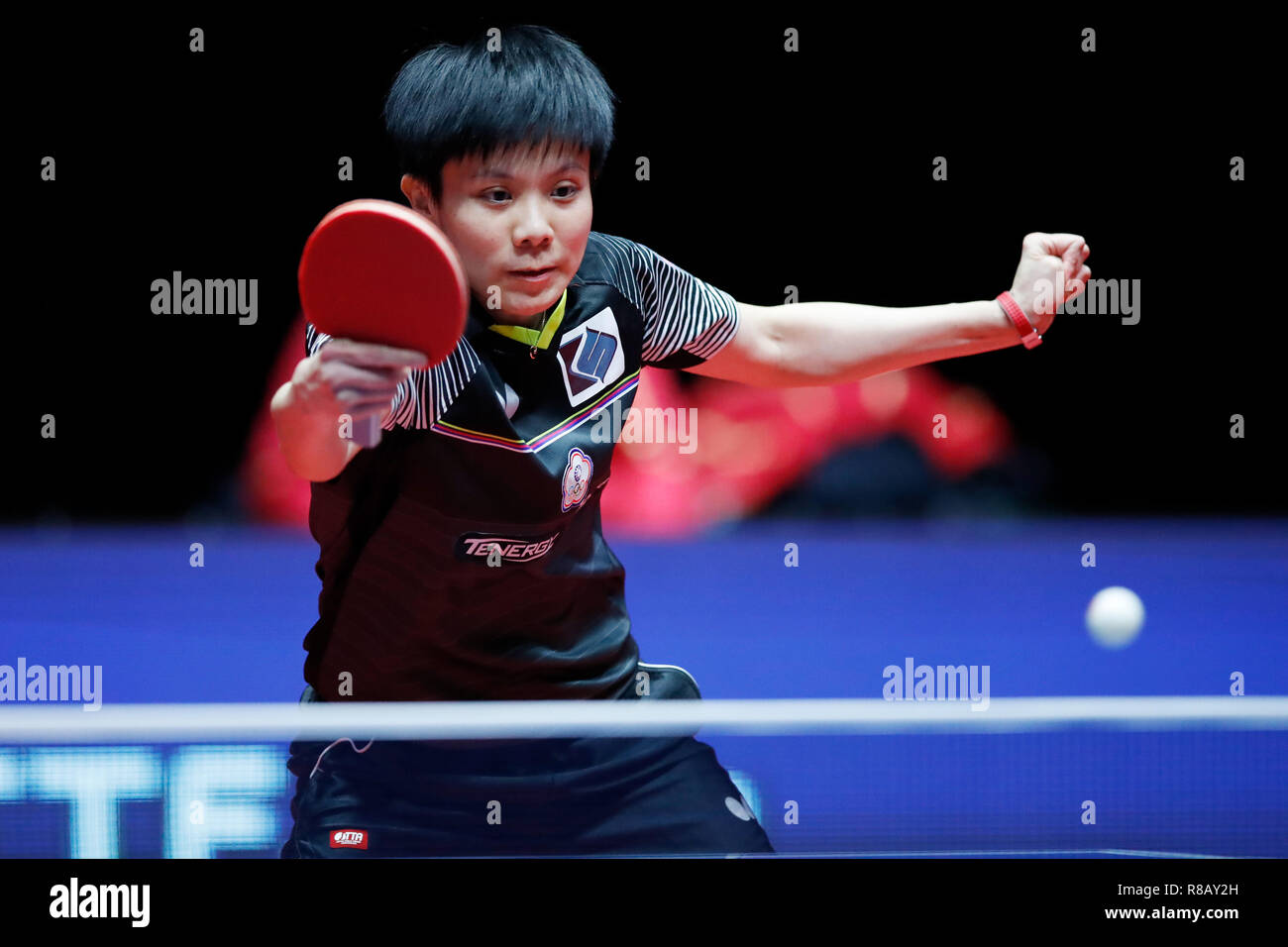 Incheon, South Korea. 14th Dec, 2018. Cheng I-Ching (TPE) Table Tennis ...