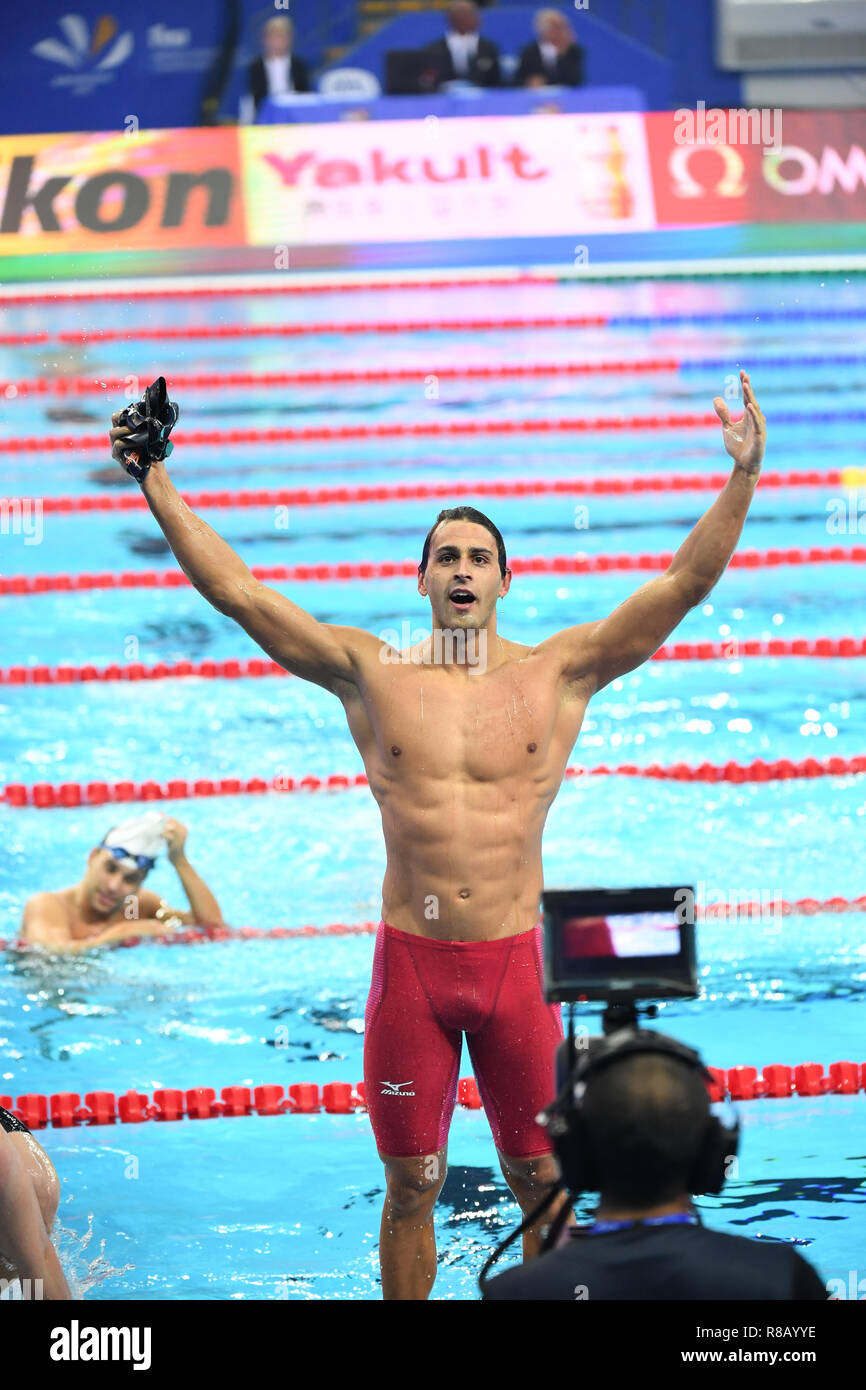 Hangzhou, China's Zhejiang Province. 15th Dec, 2018. Nicholas Santos of ...