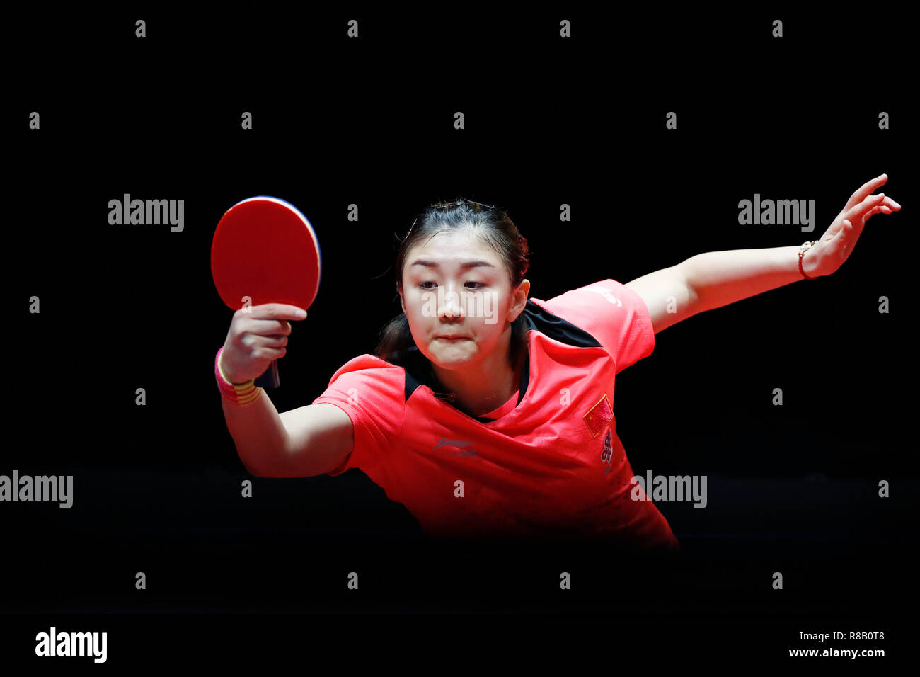 Incheon, South Korea. 15th Dec, 2018. Chen Meng (CHN) Table Tennis ...