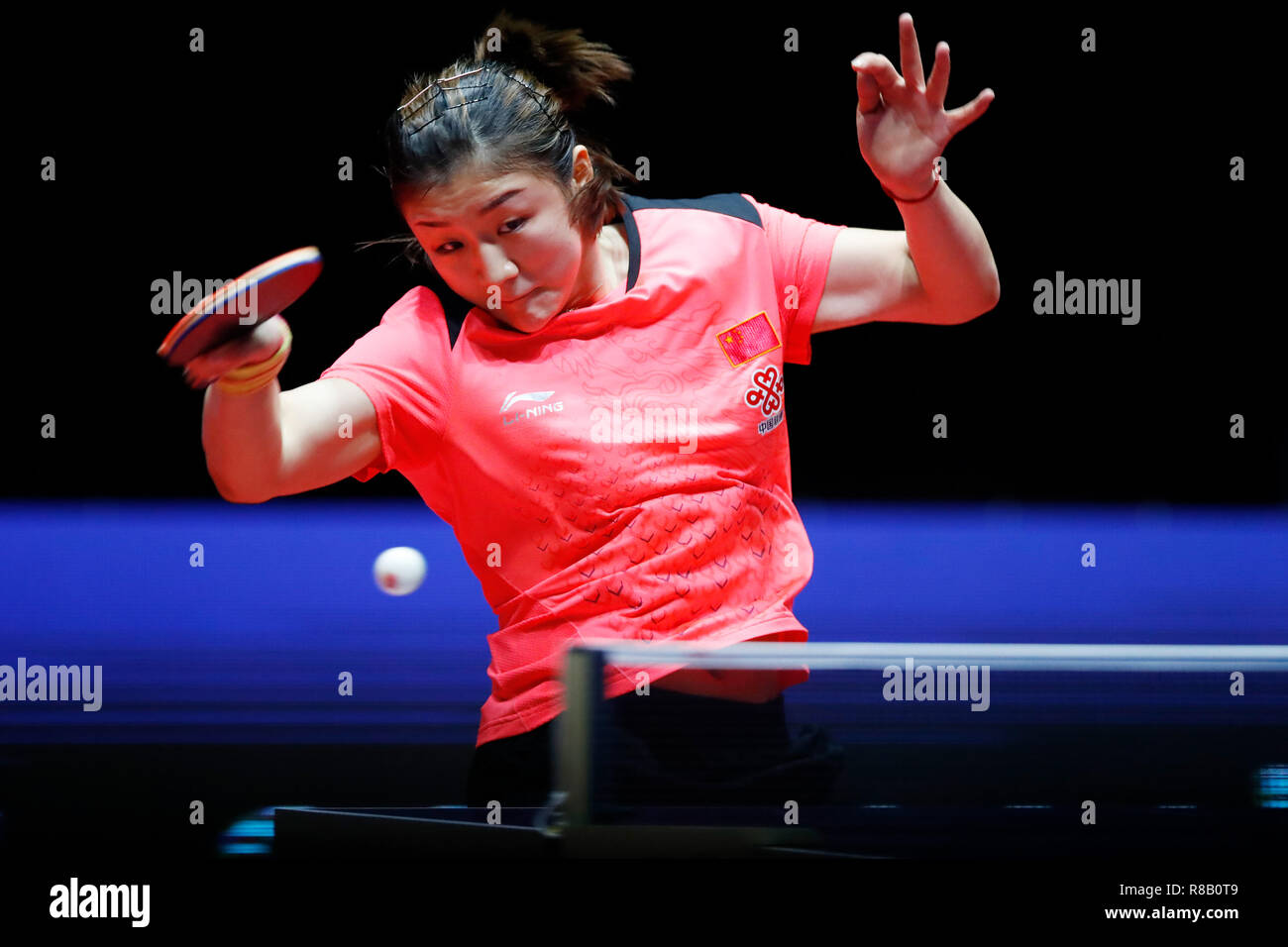 Incheon, South Korea. 15th Dec, 2018. Chen Meng (CHN) Table Tennis ...