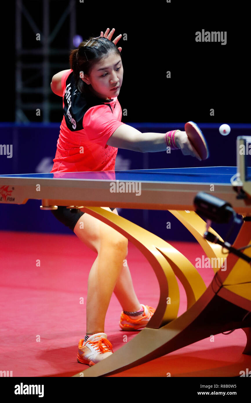 Incheon, South Korea. 15th Dec, 2018. Chen Meng (CHN) Table Tennis ...