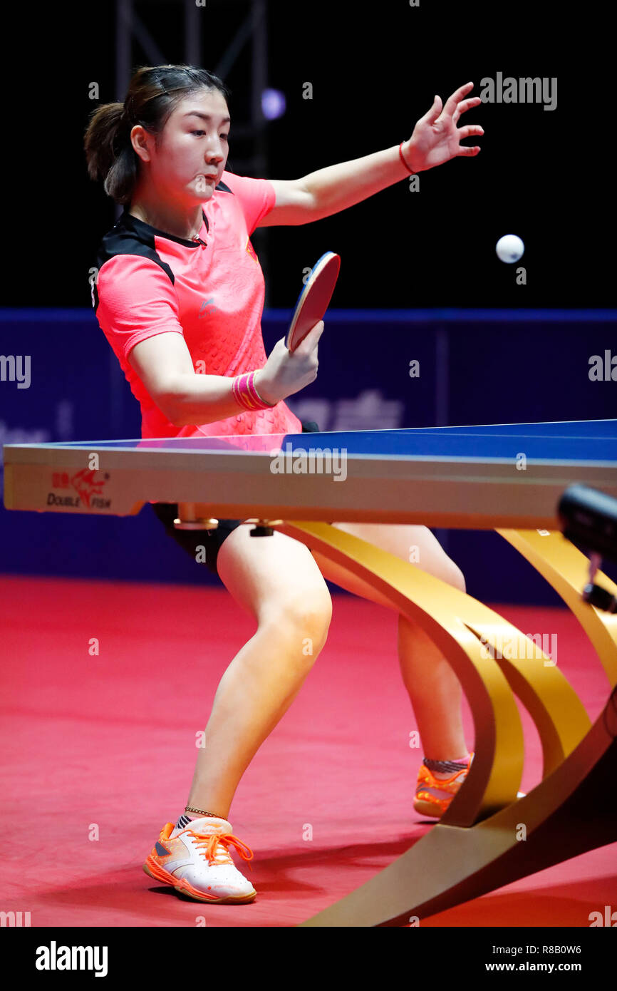 Incheon, South Korea. 15th Dec, 2018. Chen Meng (CHN) Table Tennis ...