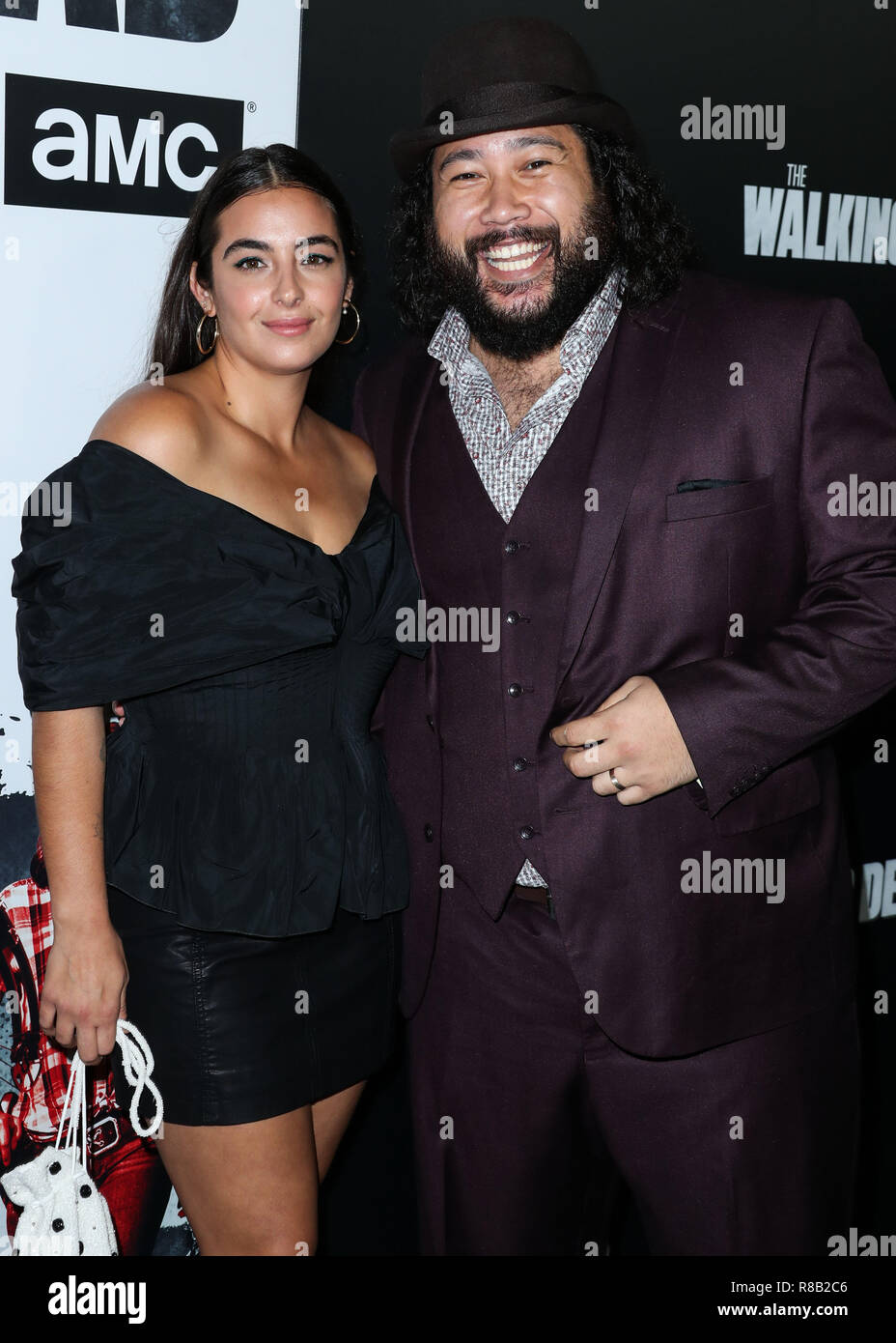 LOS ANGELES, CA, USA - SEPTEMBER 27: Alanna Masterson, Cooper Andrews ...