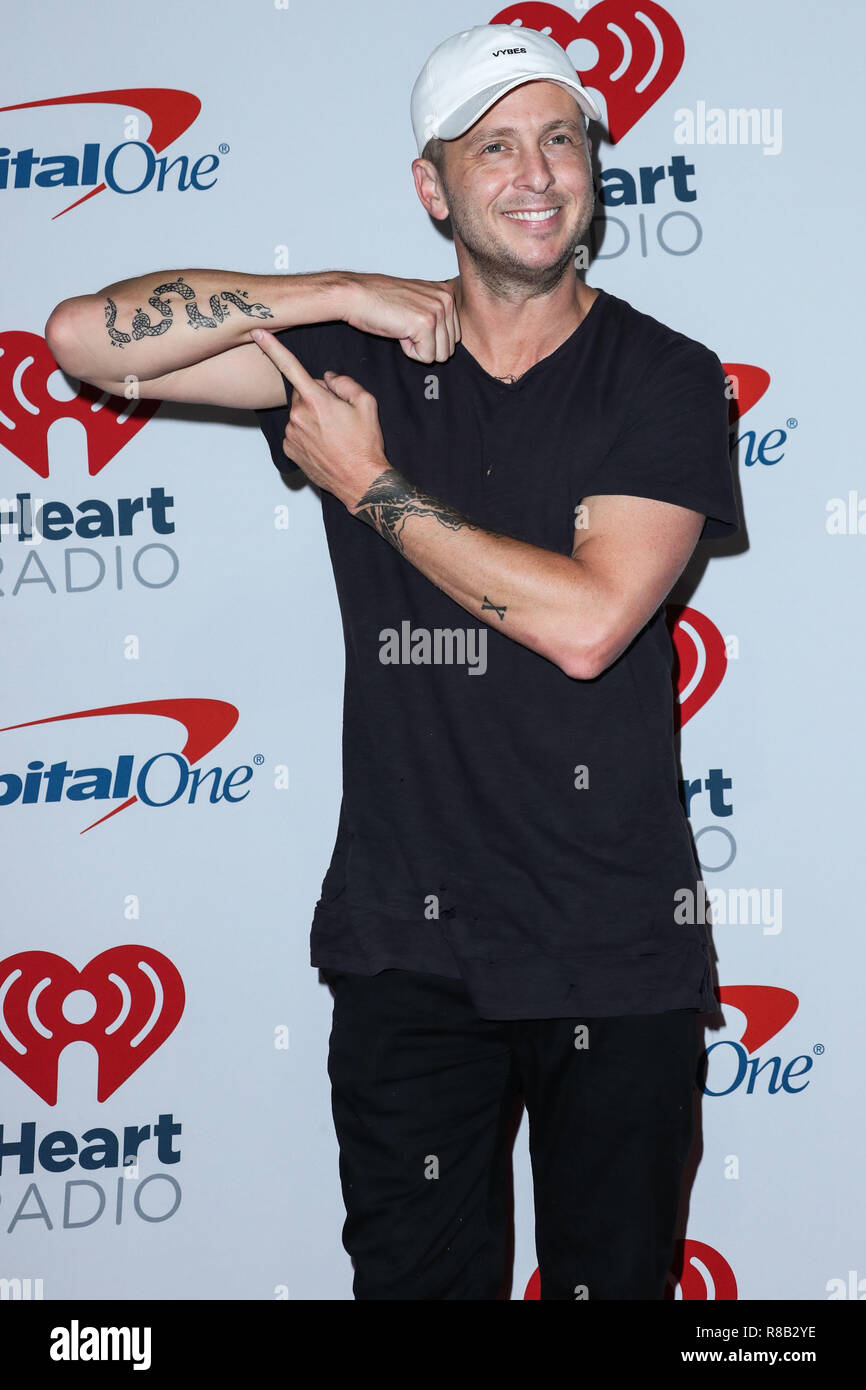 LAS VEGAS, NV, USA - SEPTEMBER 22: Ryan Tedder in the press room during ...