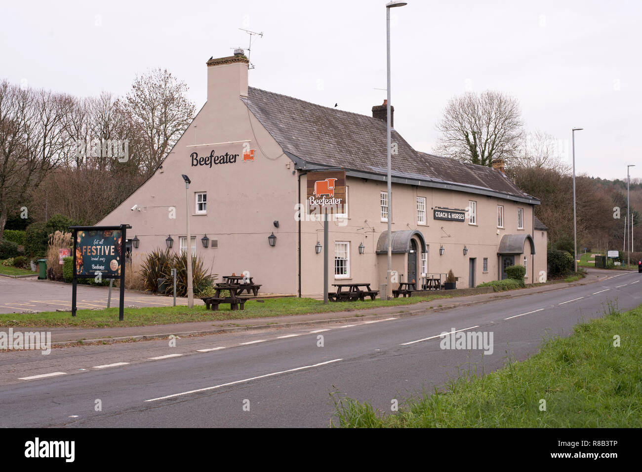The Coach and Horses, Castleton, Gwent number 3747 Stock Photo - Alamy