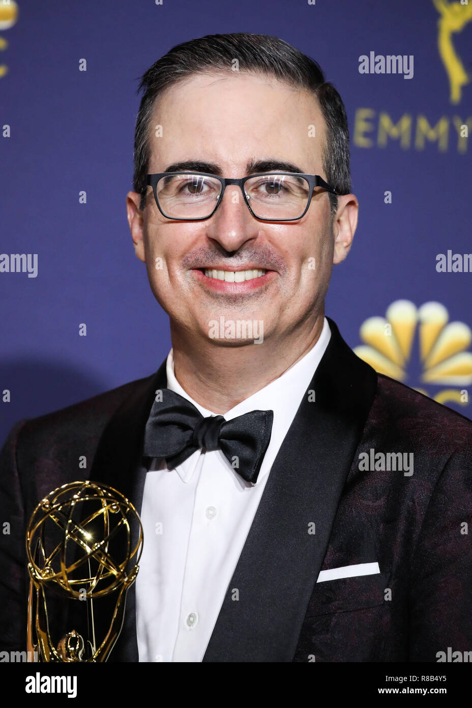 LOS ANGELES, CA, USA - SEPTEMBER 17: John Oliver in the press room ...