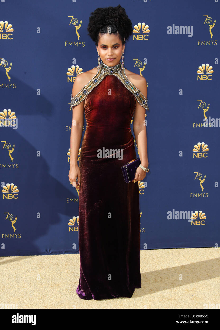 LOS ANGELES, CA, USA - SEPTEMBER 17: Zazie Beetz at the 70th Annual ...