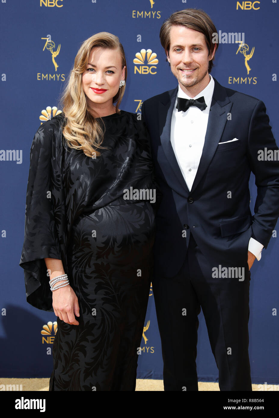 LOS ANGELES, CA, USA - SEPTEMBER 17: Yvonne Strahovski, Tim Loden at ...