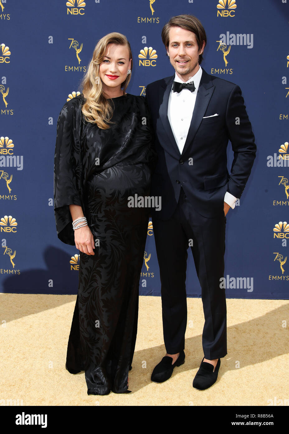 LOS ANGELES, CA, USA - SEPTEMBER 17: Yvonne Strahovski, Tim Loden at ...