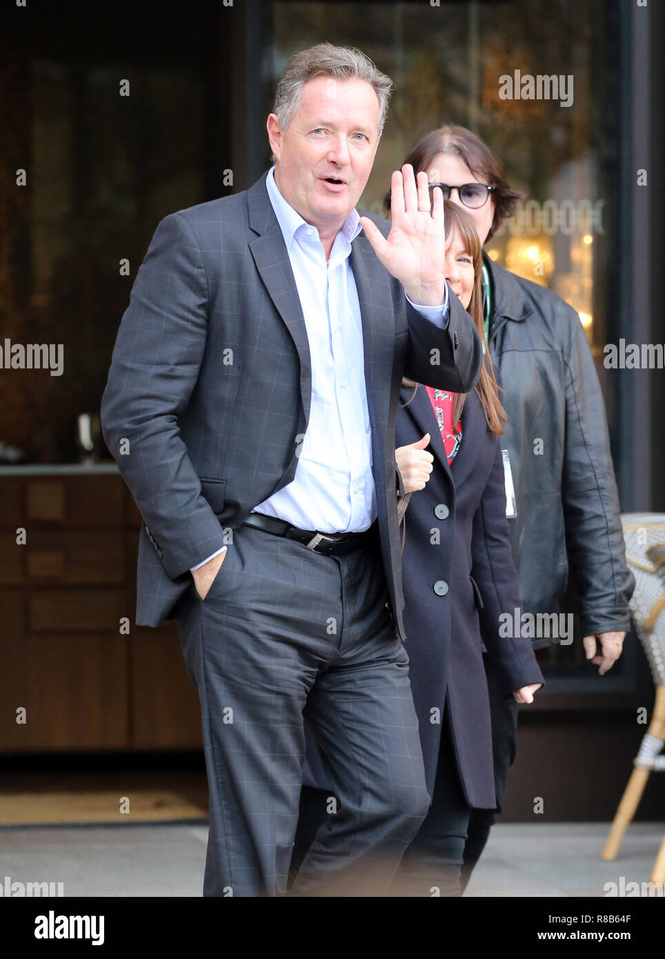 Piers Morgan outside ITV Studios Featuring: Piers Morgan Where: London ...