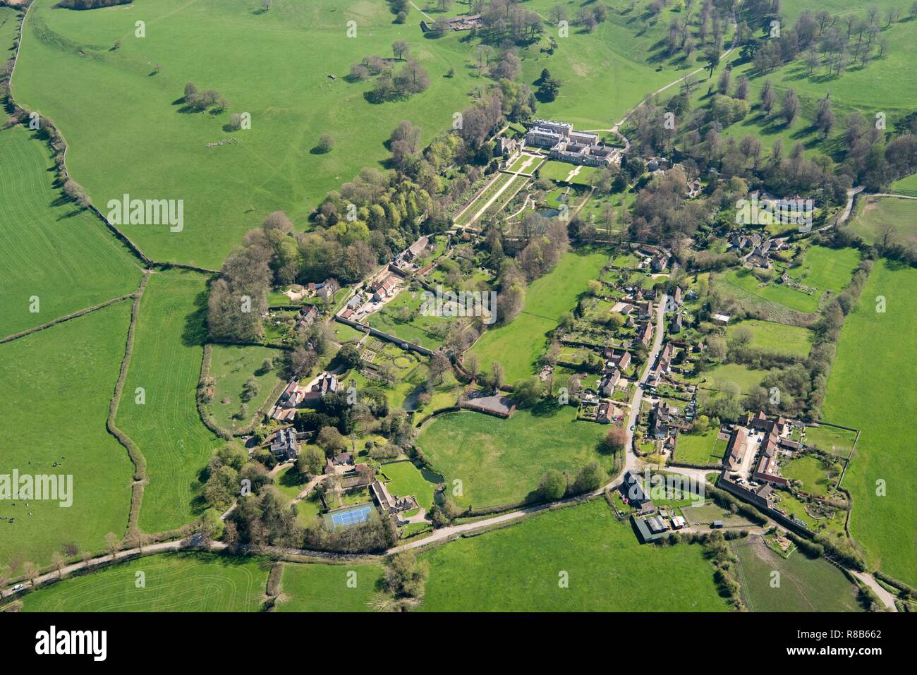 Dyrham village hi-res stock photography and images - Alamy