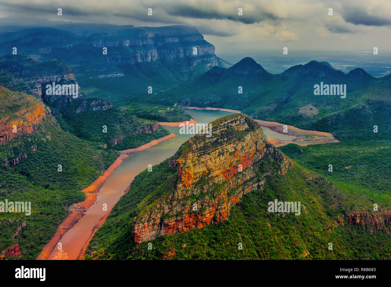 African Canyon Display Stock Photo - Alamy