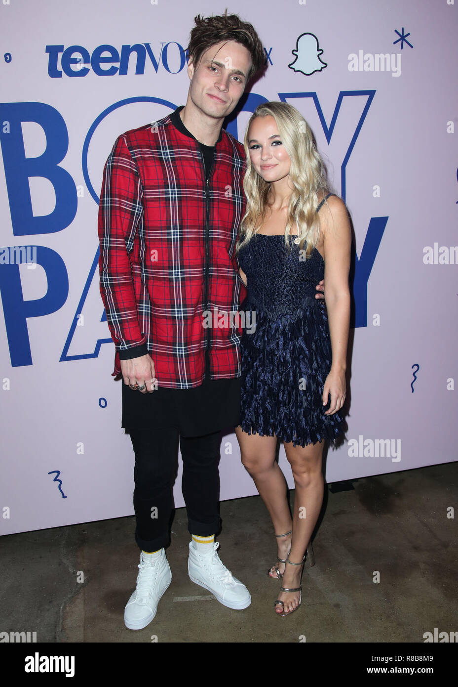 MANHATTAN, NEW YORK CITY, NY, USA - SEPTEMBER 11: Spencer Sutherland, Madison Iseman at Teen ...