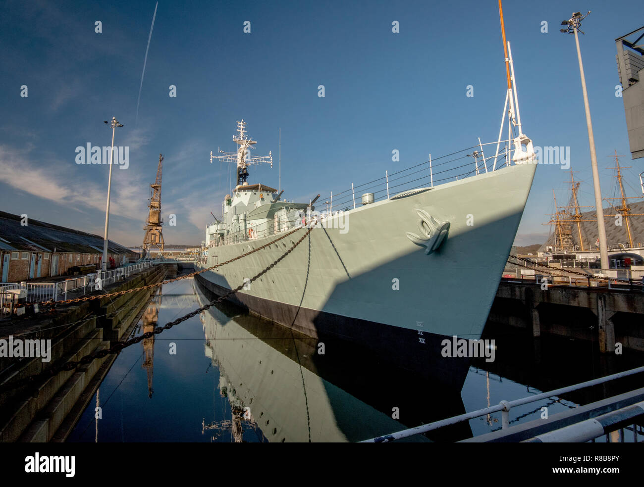 HMS Cavalier, British World War 2 C-Class Destroyer now at Chatham ...