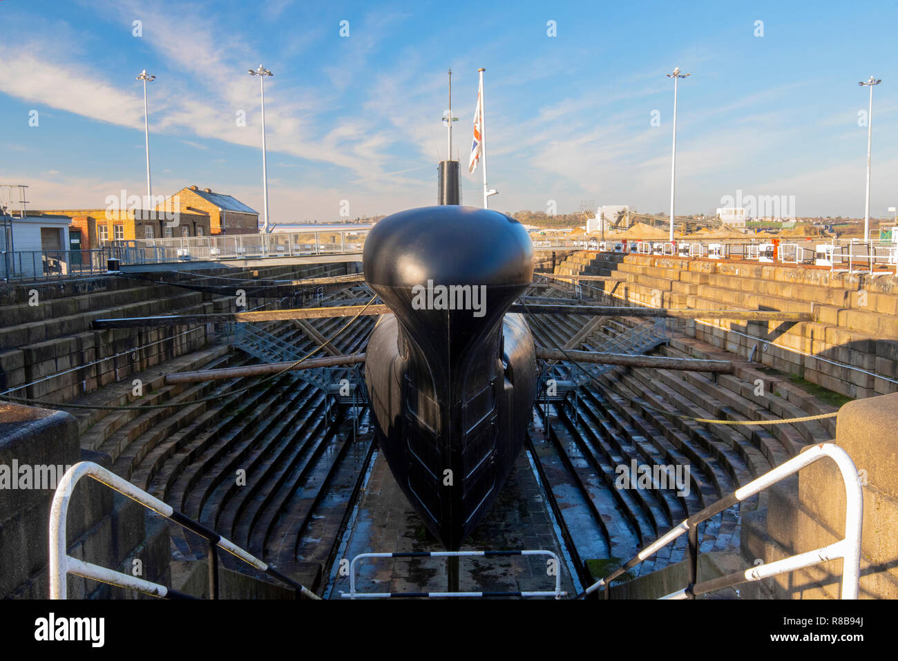 HMS Ocelot (S17), British Oberon class submarine now on show at Chatham ...