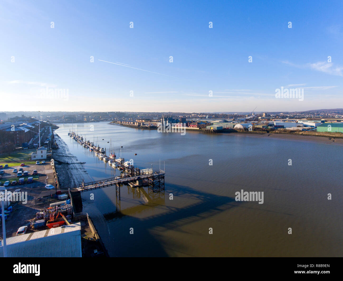 Medway aerial hi-res stock photography and images - Alamy
