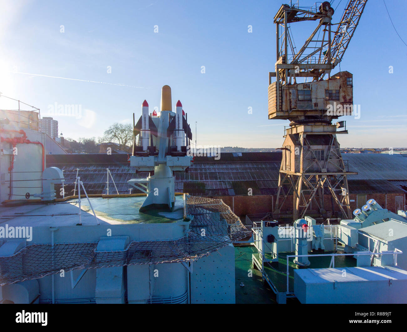 HMS Cavalier, British World War 2 C-Class Destroyer now at Chatham ...