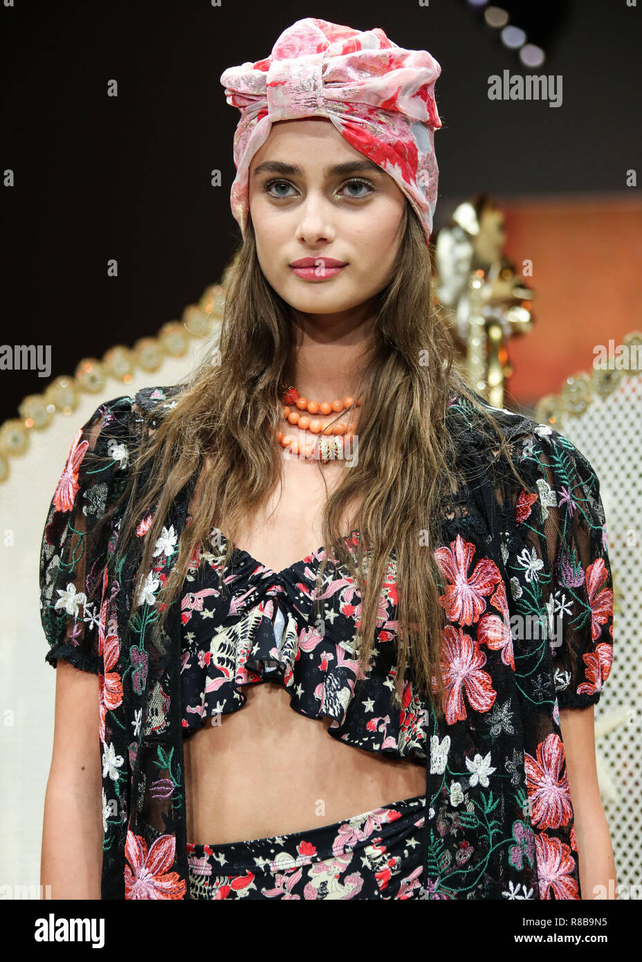 MANHATTAN, NEW YORK CITY, NY, USA - SEPTEMBER 10: Model Taylor Hill ...