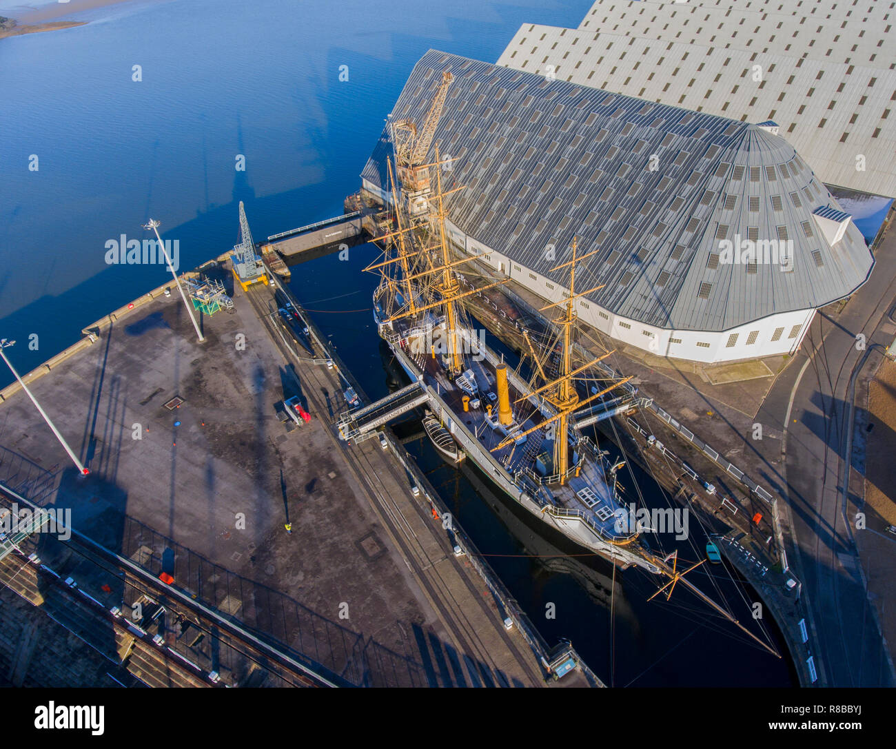 HMS Gannet, 1878 Royal Navy Doterel-class screw sloop, with both sails ...