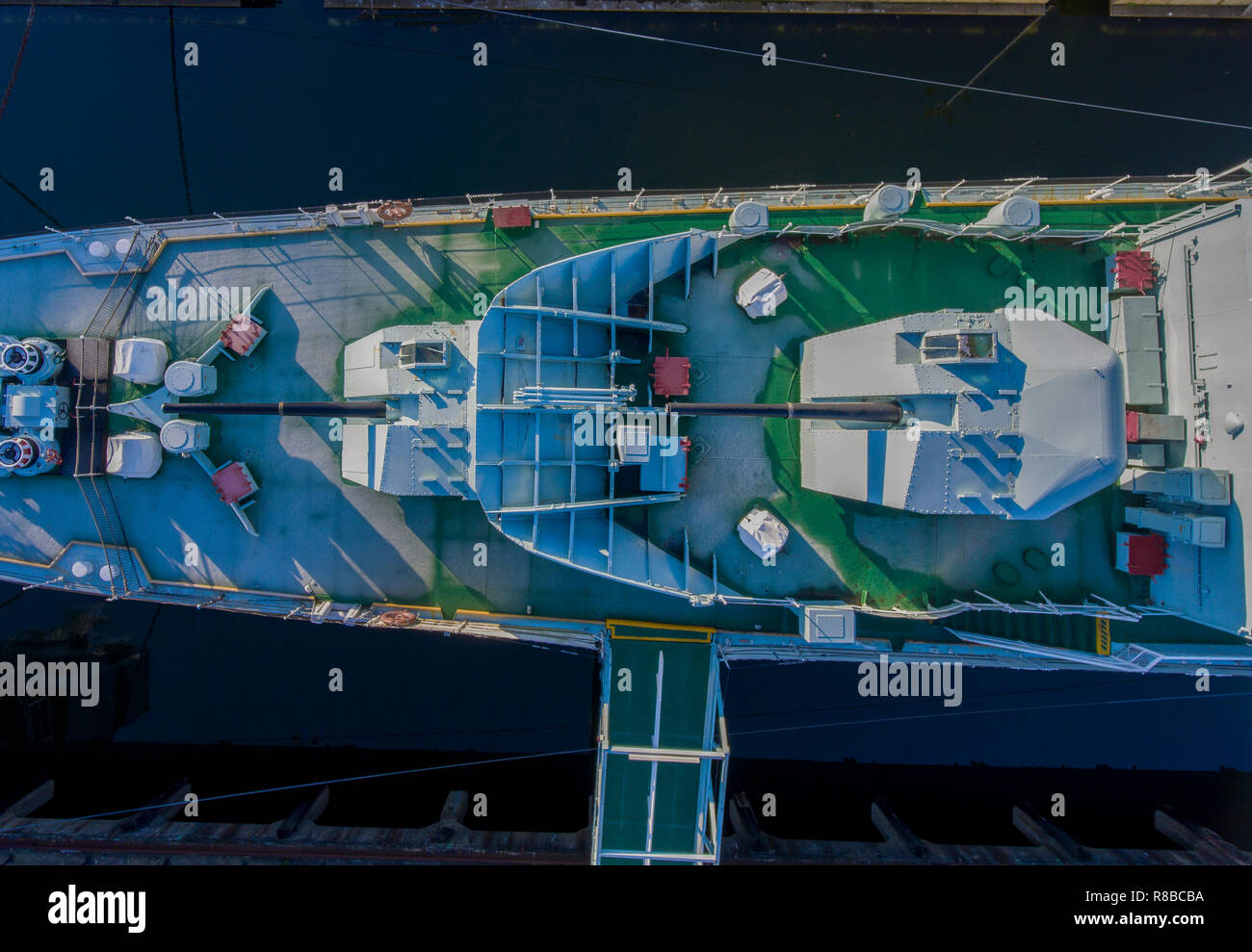 HMS Cavalier, British World War 2 C-Class Destroyer now at Chatham ...
