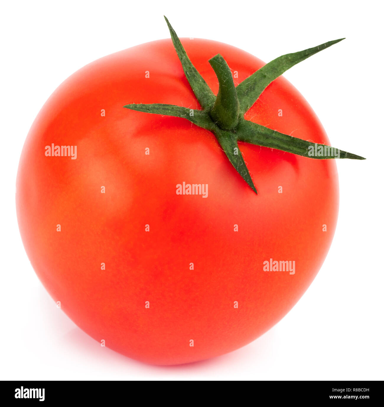 Tomato isolated. Tomato with clipping path. Full depth of field Stock ...