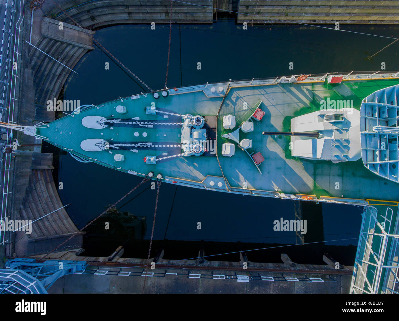 HMS Cavalier, British World War 2 C-Class Destroyer now at Chatham ...
