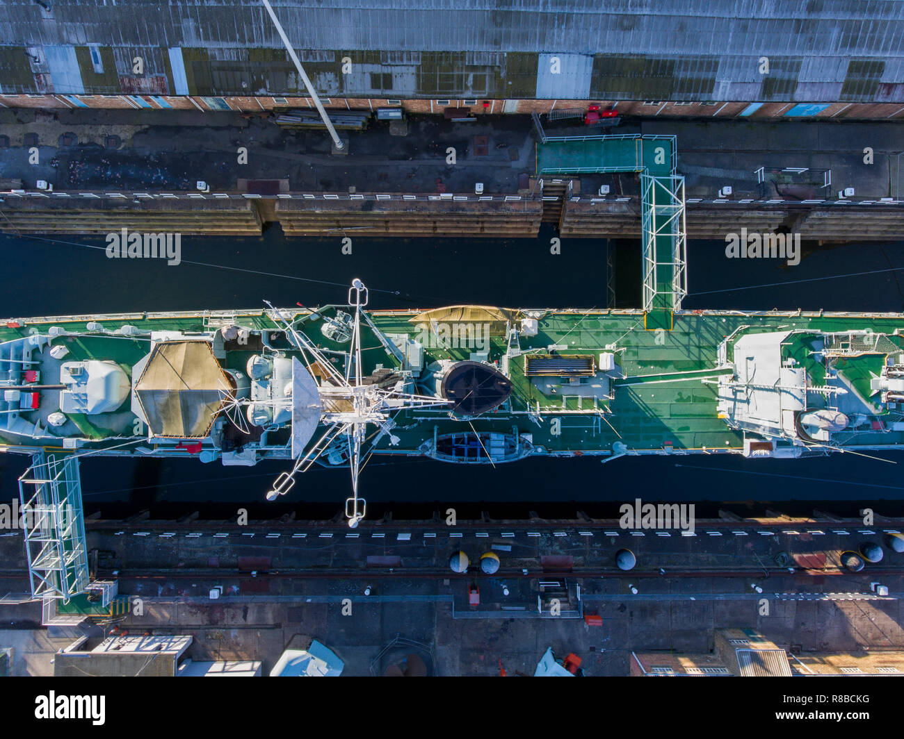 HMS Cavalier, British World War 2 C-Class Destroyer now at Chatham ...