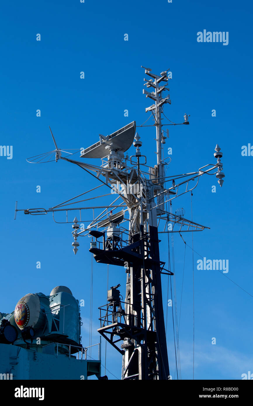 HMS Cavalier, British World War 2 C-Class Destroyer now at Chatham ...