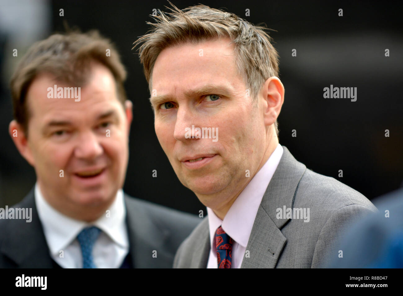 Richard Moss (BBC Political editor, North East & Cumbria) interviewing ...