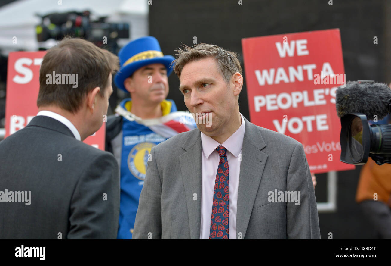 Richard Moss (BBC Political editor, North East & Cumbria) interviewing ...