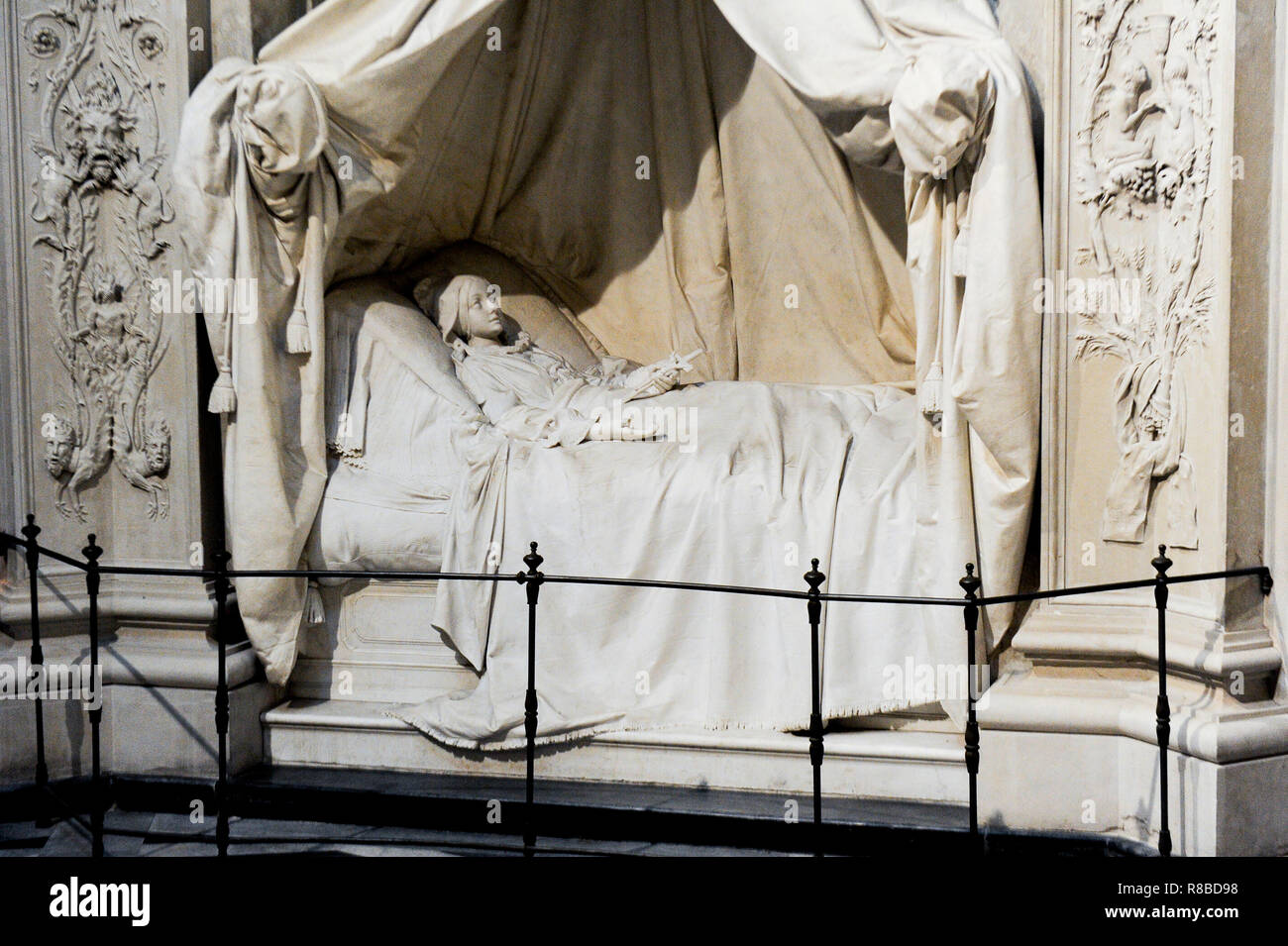 Italy, Lombardy, Arcore, Chapel of the Villa Borromeo d'Adda in memory ...