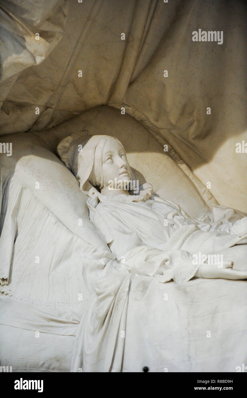 Italy, Lombardy, Arcore, Chapel of the Villa Borromeo d'Adda in memory ...