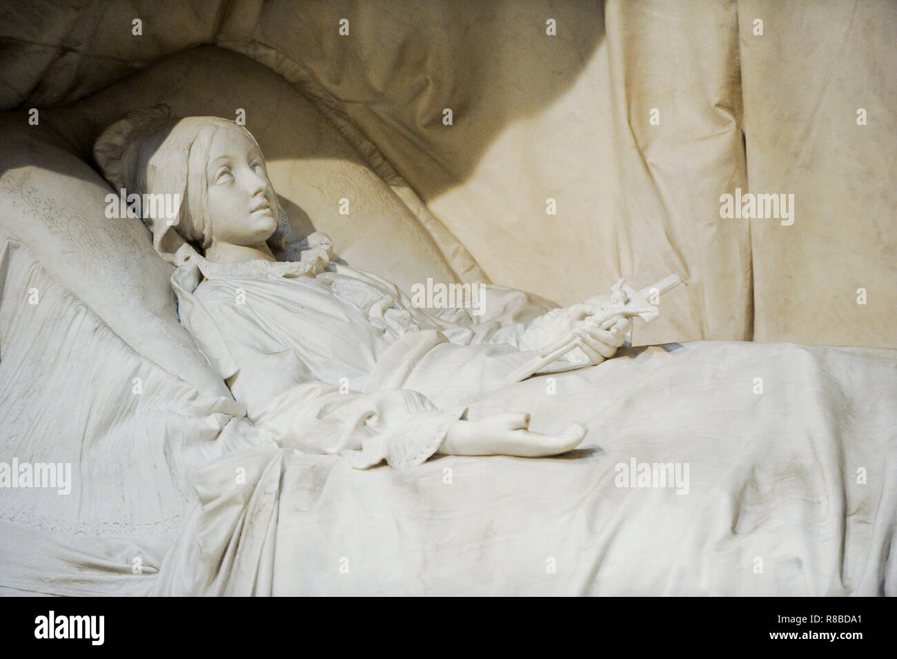 Italy, Lombardy, Arcore, Chapel of the Villa Borromeo d'Adda in memory ...