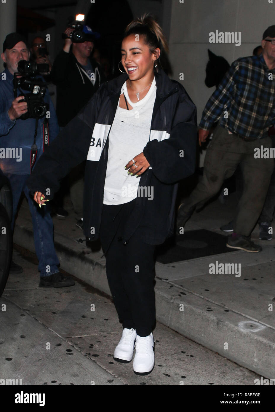 LOS ANGELES, CA, USA - AUGUST 27: Singer Tinashe seen on August 27 ...