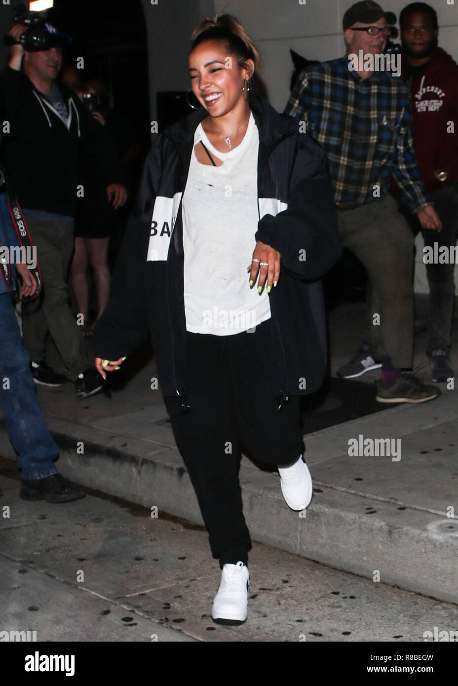 LOS ANGELES, CA, USA - AUGUST 27: Singer Tinashe seen on August 27 ...