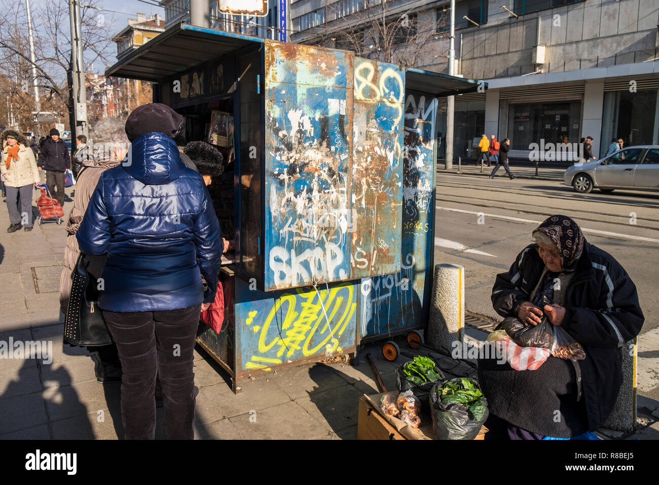 Bulgaria, Sofia, daily life Stock Photo - Alamy