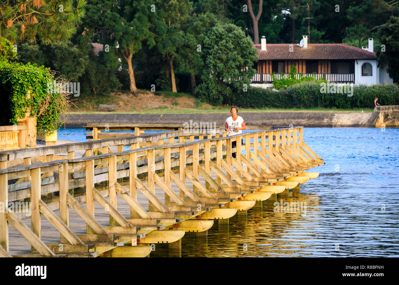 Hossegor Lake, France Stock Photo - Alamy