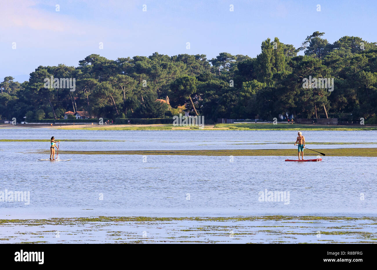 Hossegor Lake, France Stock Photo - Alamy