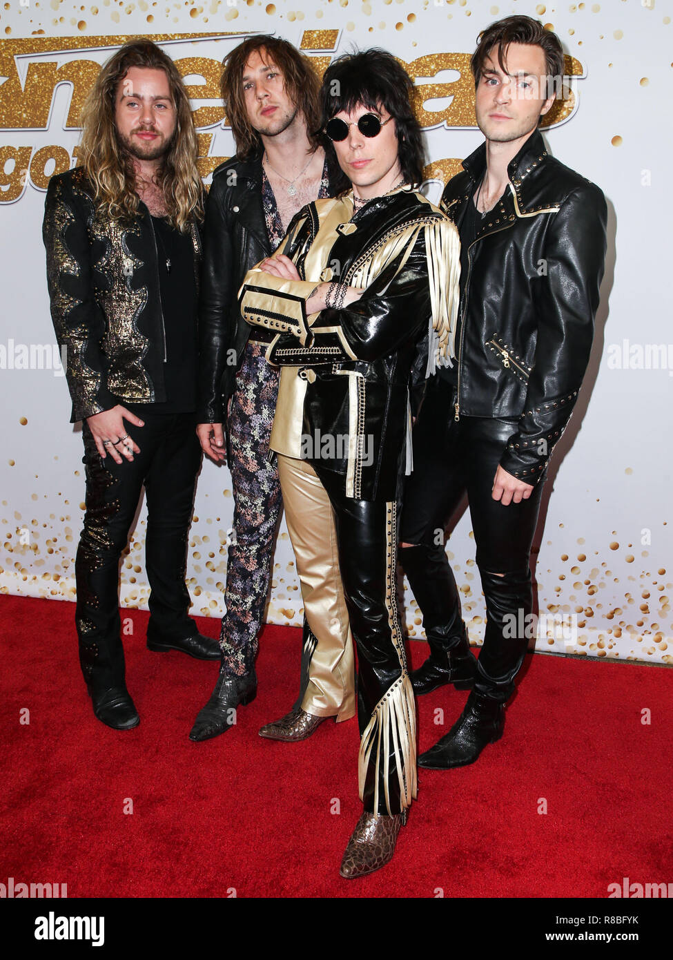 HOLLYWOOD, LOS ANGELES, CA, USA - SEPTEMBER 19: Luke Spiller, Adam ...