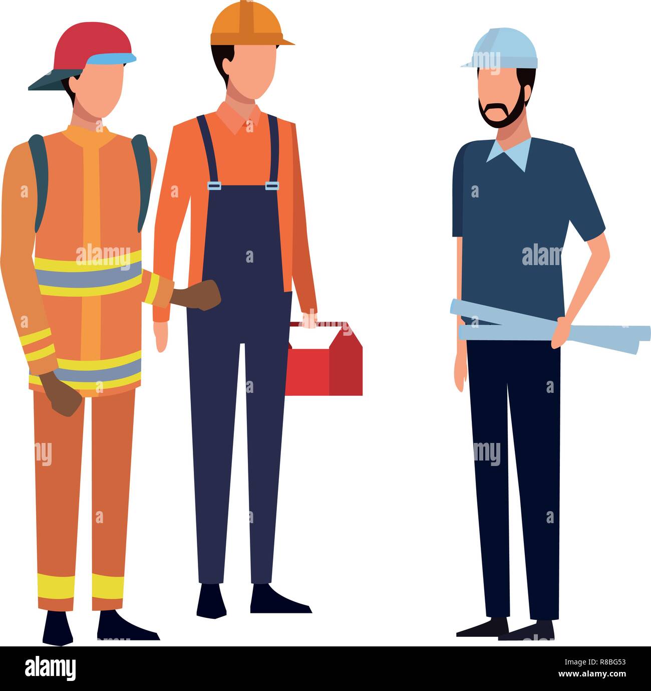 People job and occupation Stock Vector Image & Art - Alamy