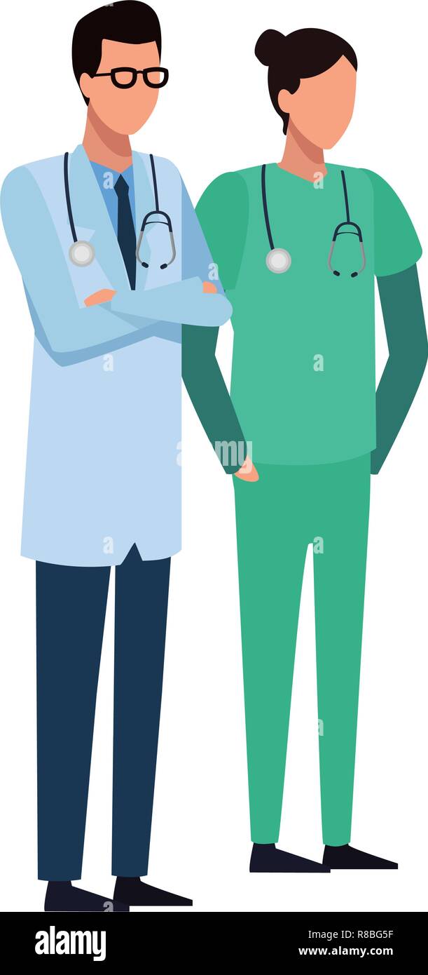 Search for doctors Stock Vector Images - Alamy