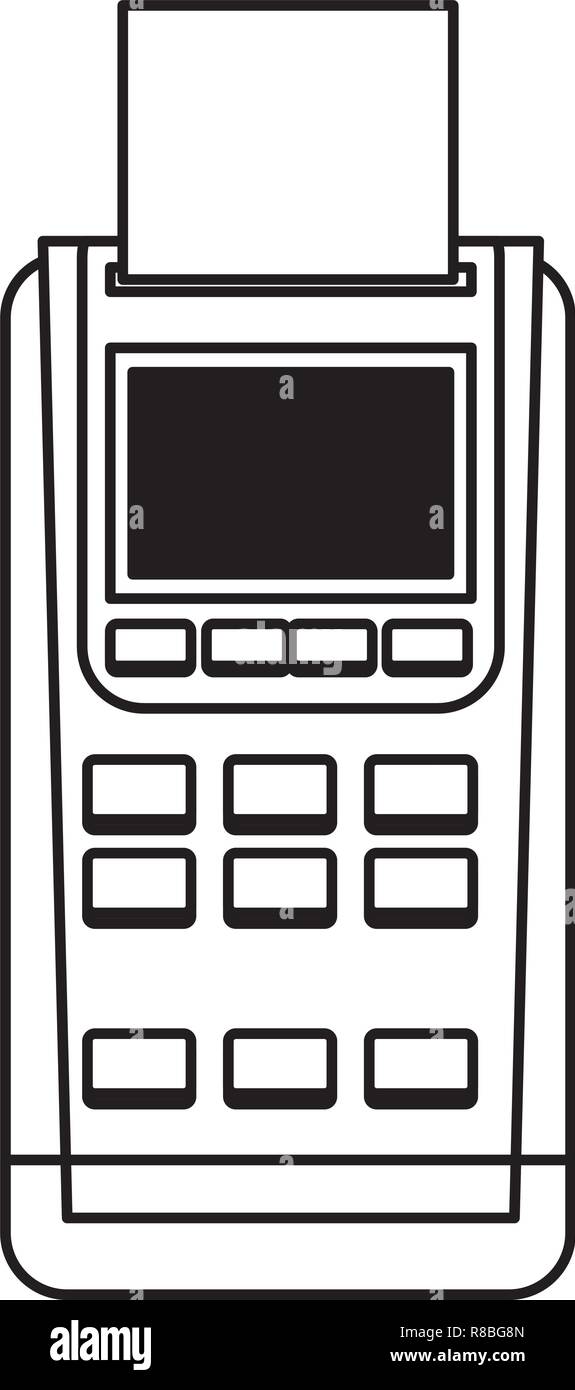 dataphone electronic payment Stock Vector Image & Art - Alamy