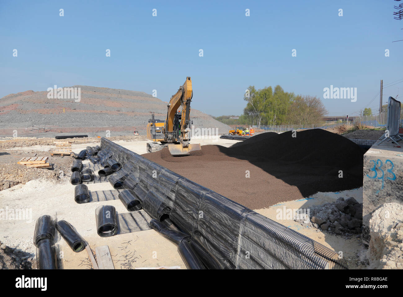 Lightweight Aggregate Stock Pile High Resolution Stock Photography and ...