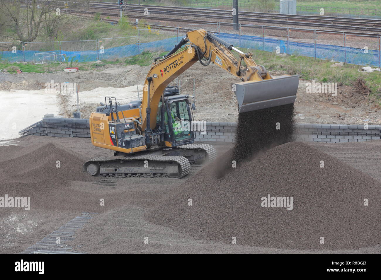 Lightweight aggregate stock pile hi-res stock photography and images ...
