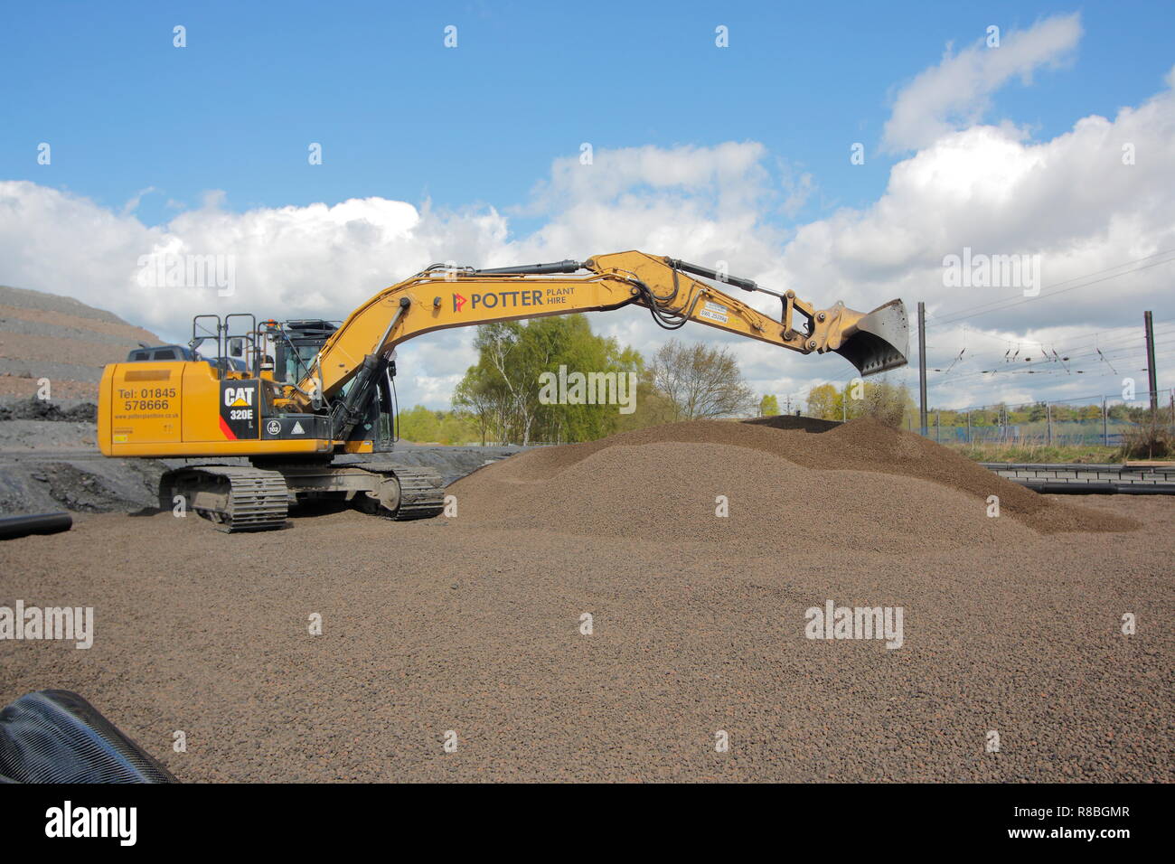 Lightweight fill stock pile hi-res stock photography and images - Alamy